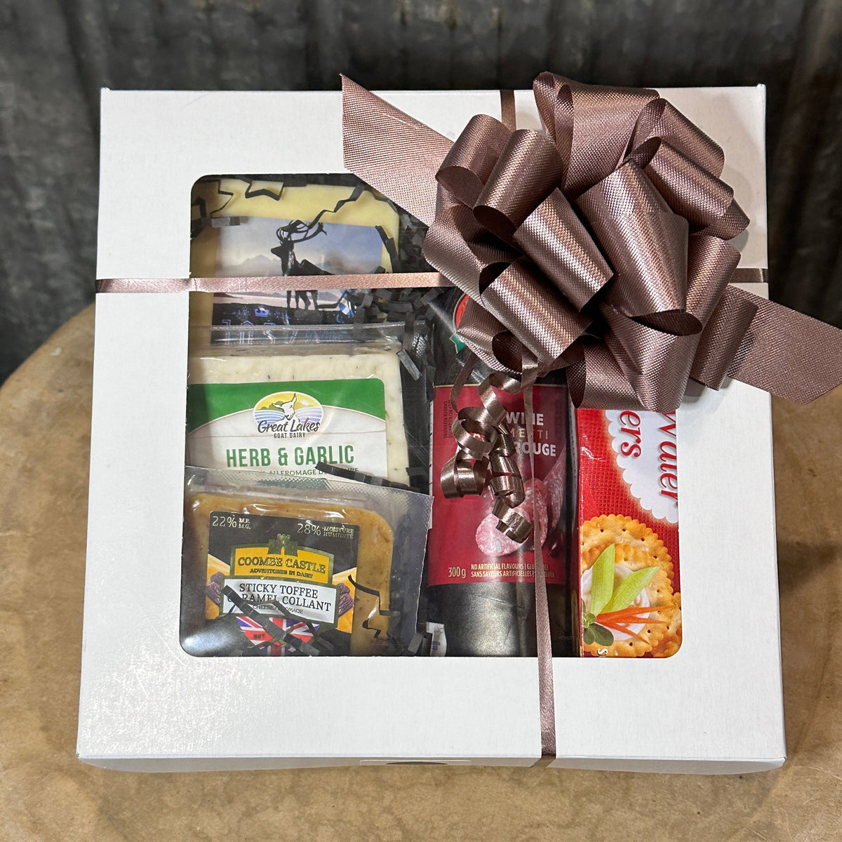 Bronze Gift Box (ready-to-order) – The Cheese Wedge